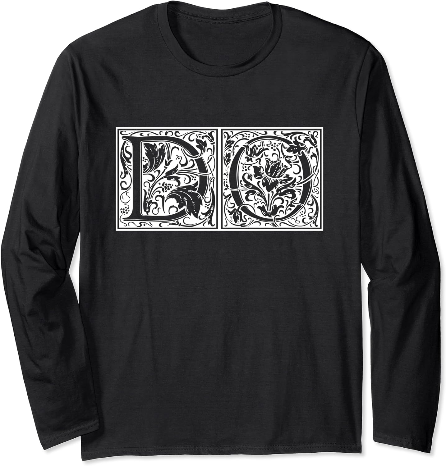 DO Initials D O Name Surname Onomastics Onomatology Langarmshirt do-initials-d-o-name-surname-onomastics-onomatology-langarmshirt